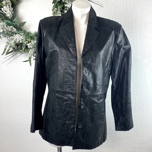 Adler Collection | Jackets & Coats | Vintage Adler Collection Snakeskin ...